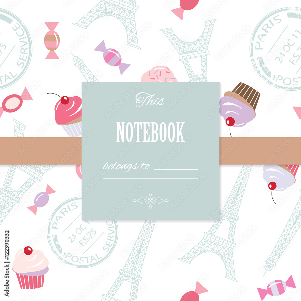 Girly Diary Cover