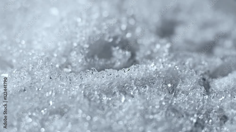 Vídeo do Stock: Melting Snow / Melting Ice / Melting Iceberg / Global ...