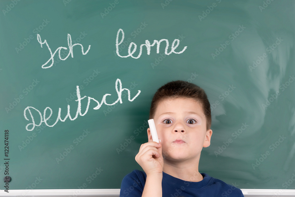 Ich lerne Deutsch. Stock-Foto | Adobe Stock