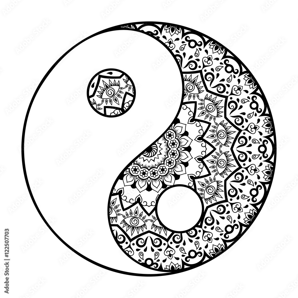 Ying Yang Pattern