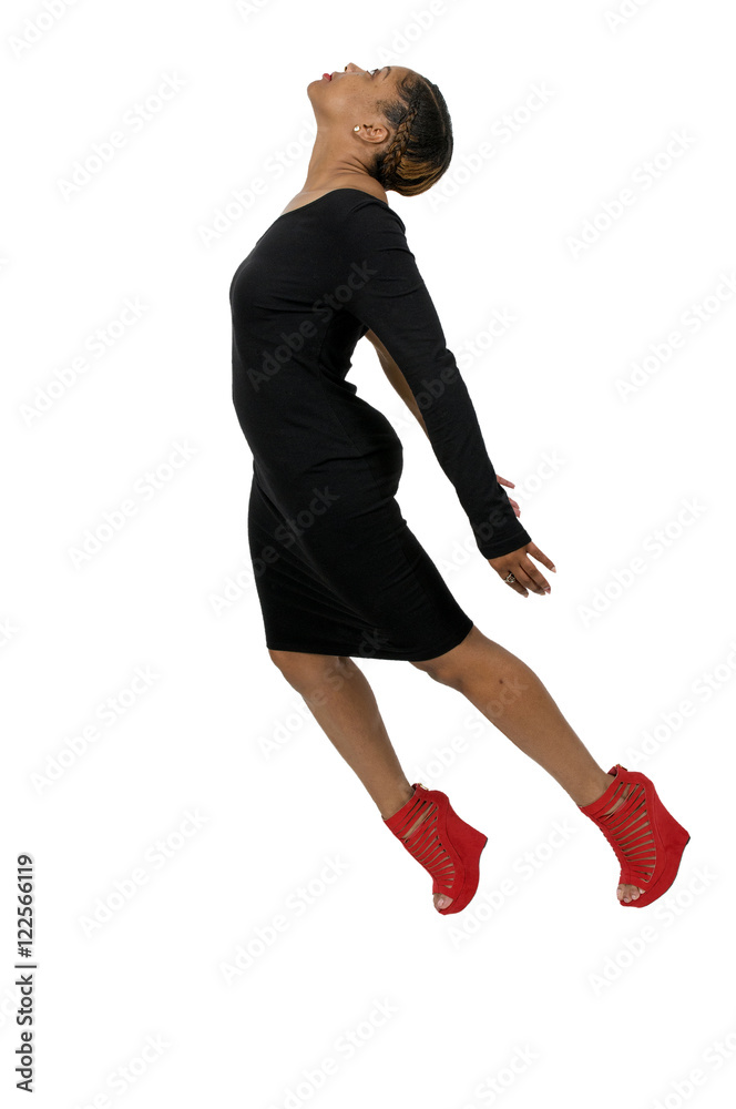 Beautiful Floating woman Stock Photo | Adobe Stock