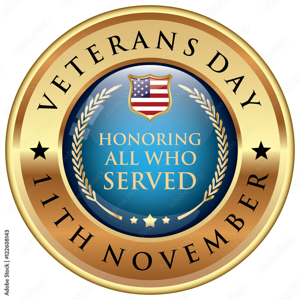 Veterans Day icon Stock Vector | Adobe Stock