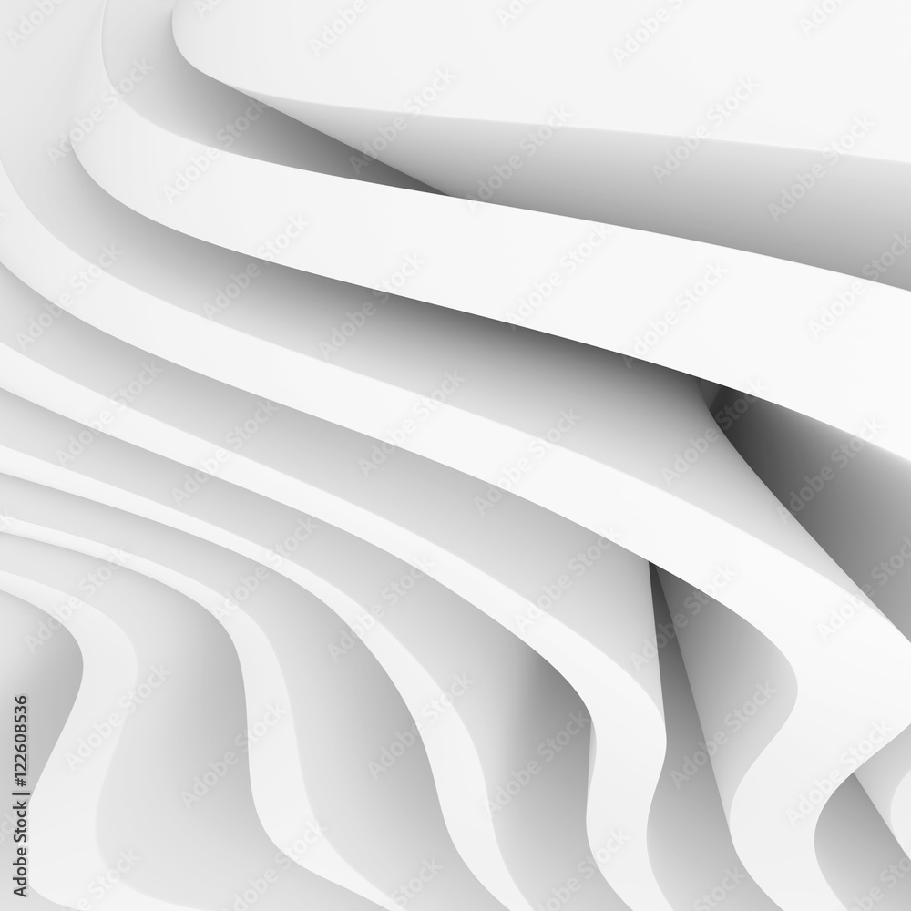 White Wave Background Stock Illustration | Adobe Stock