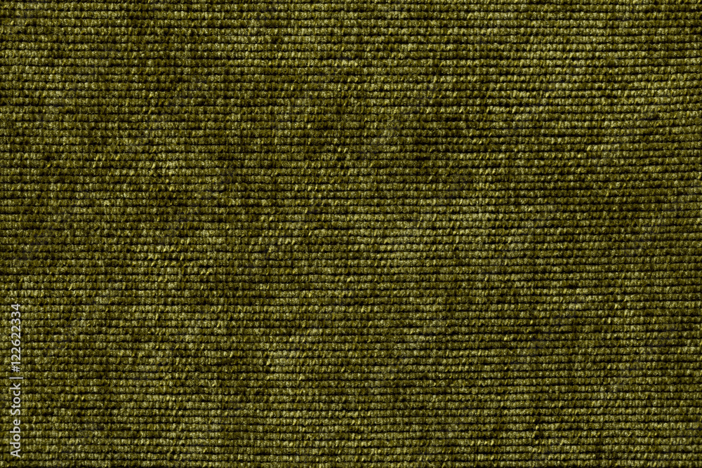 Olive green background from a soft textile material. sheathing fabric ...