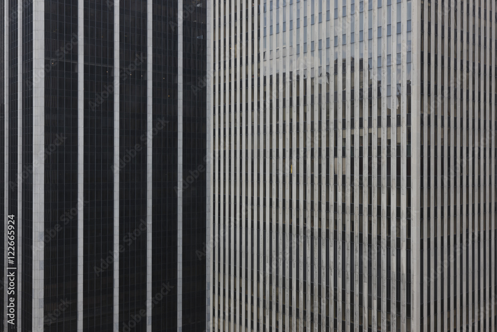 Exterior office block wall and windows, side view Stock-Foto | Adobe Stock