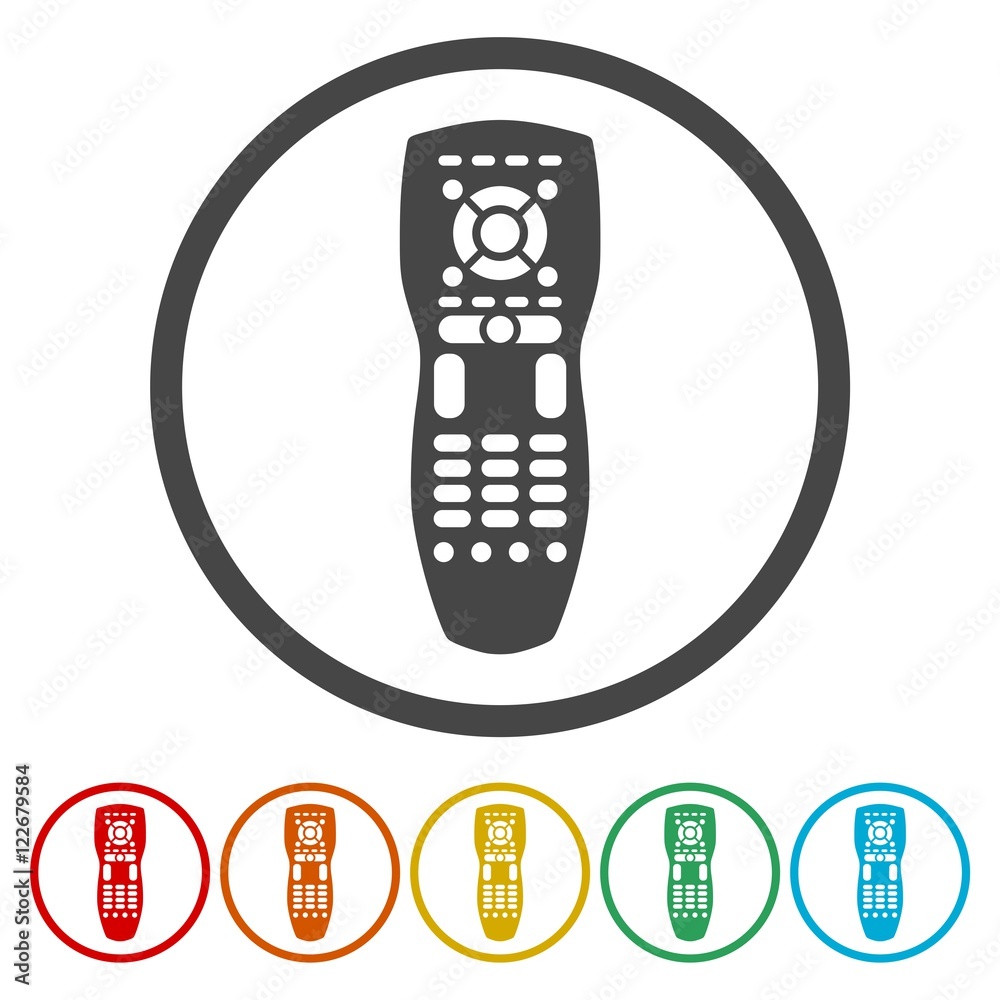 Remote control flat icon. Modern flat icon Stock Vector | Adobe Stock