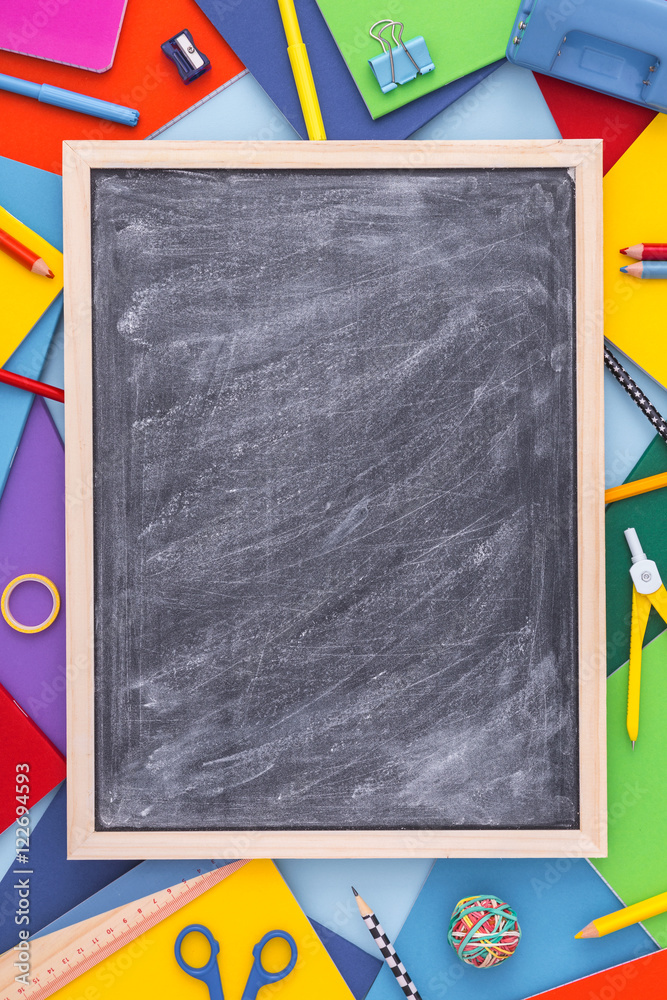 Blank School Blackboard