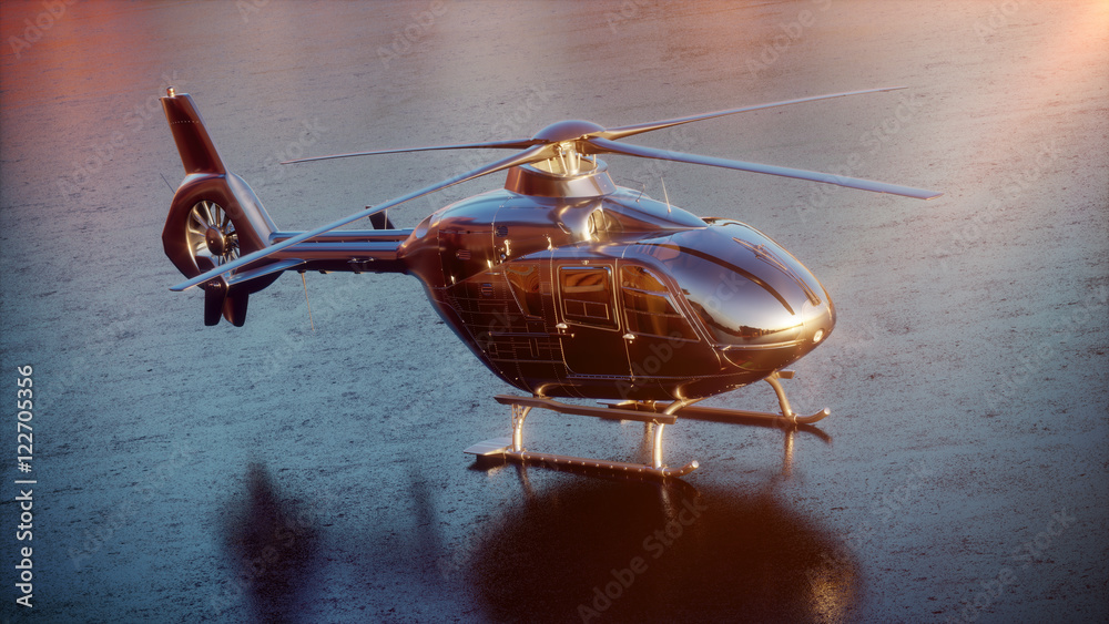Black Helicopter Stock Illustration | Adobe Stock
