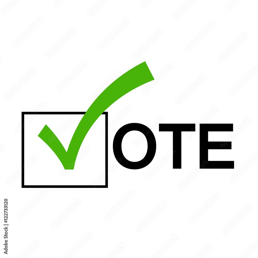 Check Box Vote Stock Vector | Adobe Stock
