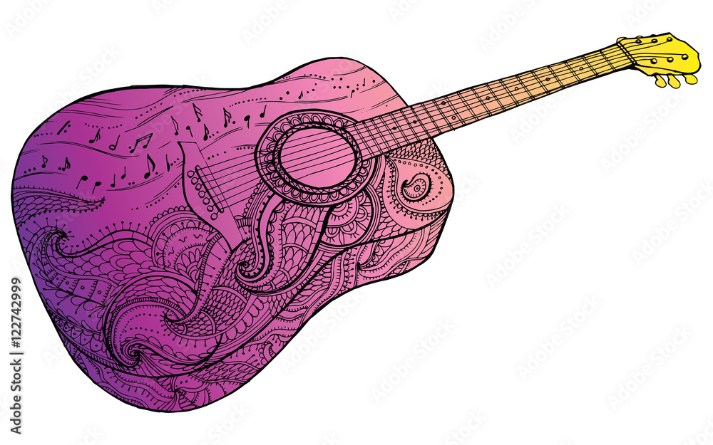 Classical Guitar Art