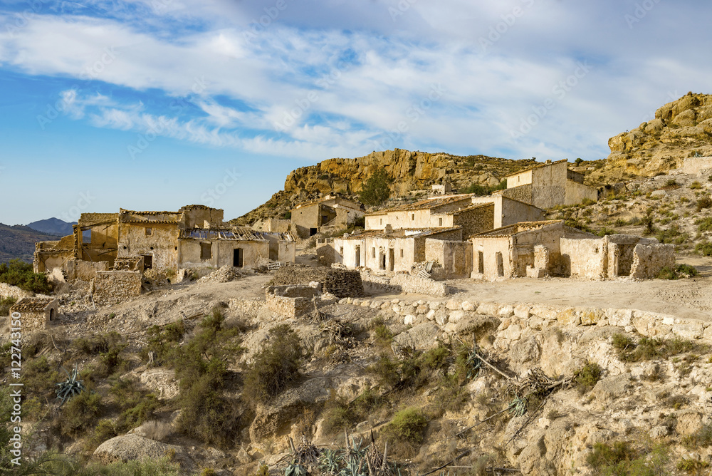 Marchalicos Vinicos Abandoned Village near Turre, Almeria Province ...
