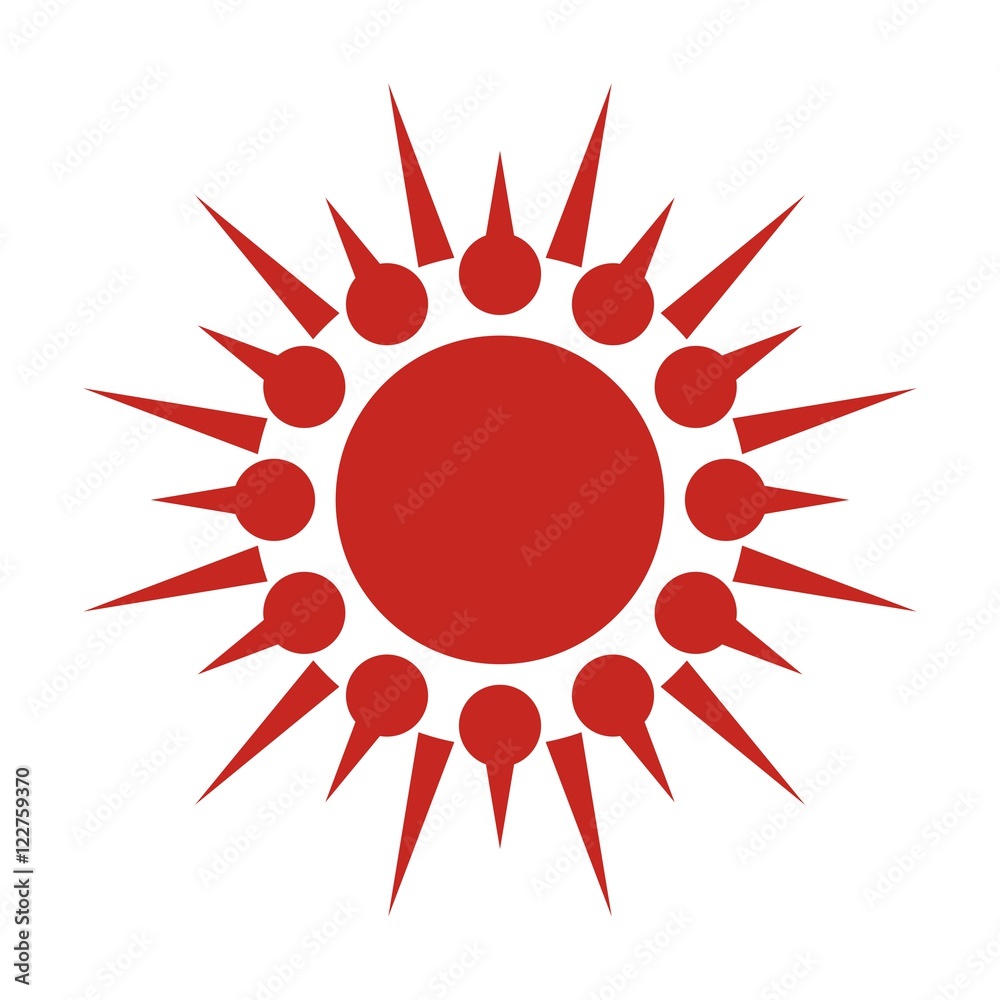 Sun vector design Stock Vector | Adobe Stock