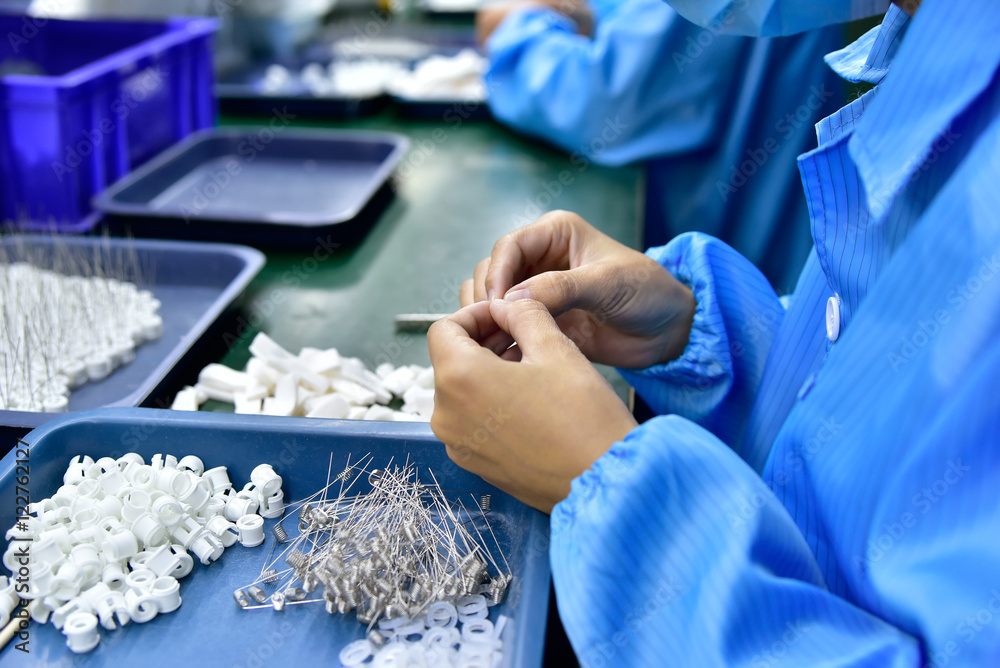 Worker's hands Stock-Foto | Adobe Stock