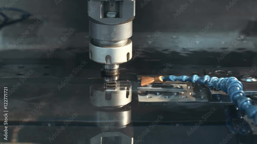 Manufacturing of precision metal parts using electrical discharge ...