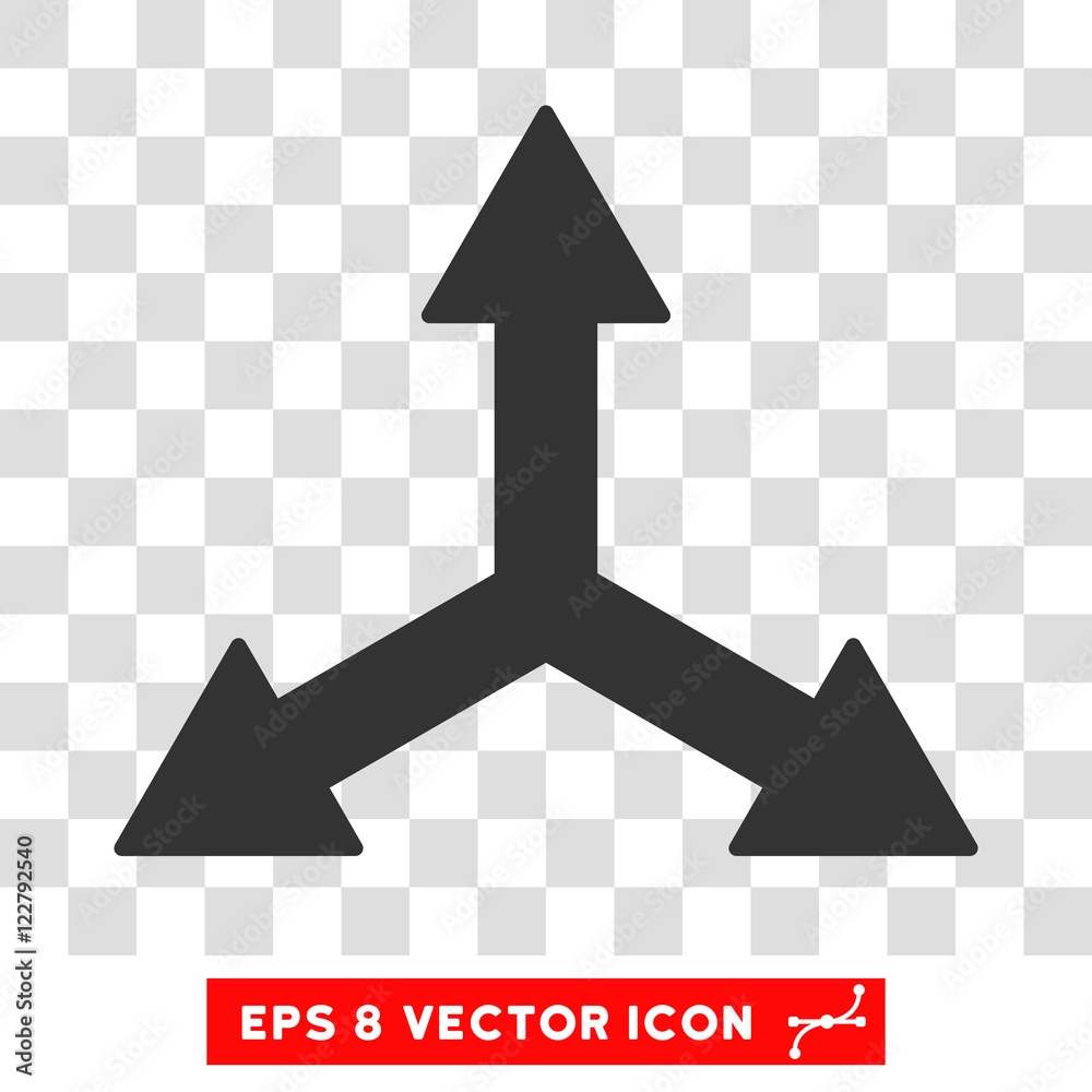 Triple Arrows round icon. Vector EPS illustration style is flat iconic ...