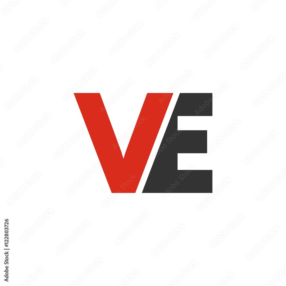 VE letter initial logo design Stock Vector | Adobe Stock VE letter initial logo design Stock Vector | Adobe Stock