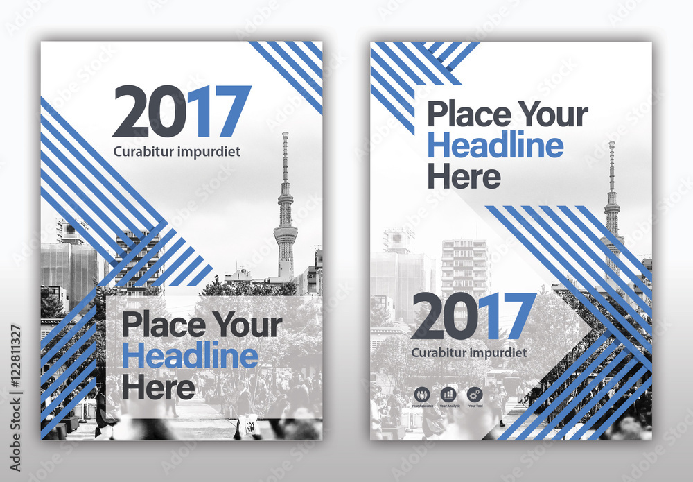 Book Cover Layout Set 41 Stock Template | Adobe Stock