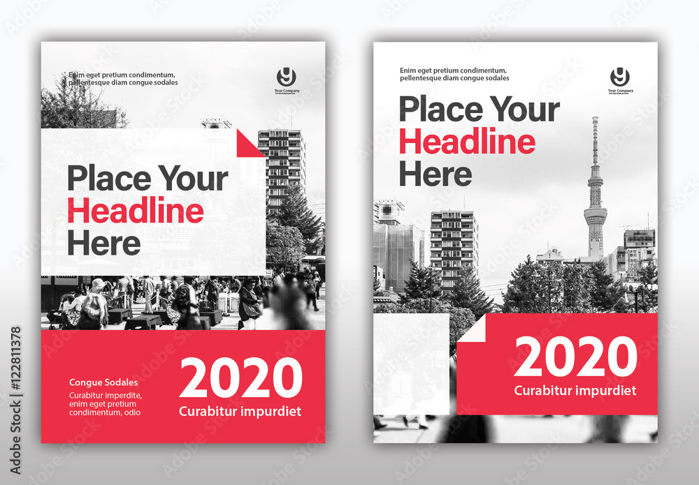 Book Cover Layout Set 50 Stock Template | Adobe Stock