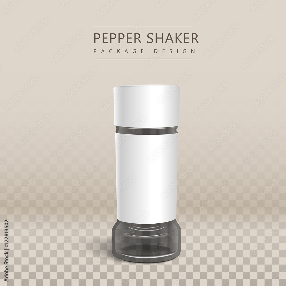 blank salt pepper shakers Stock Vector | Adobe Stock