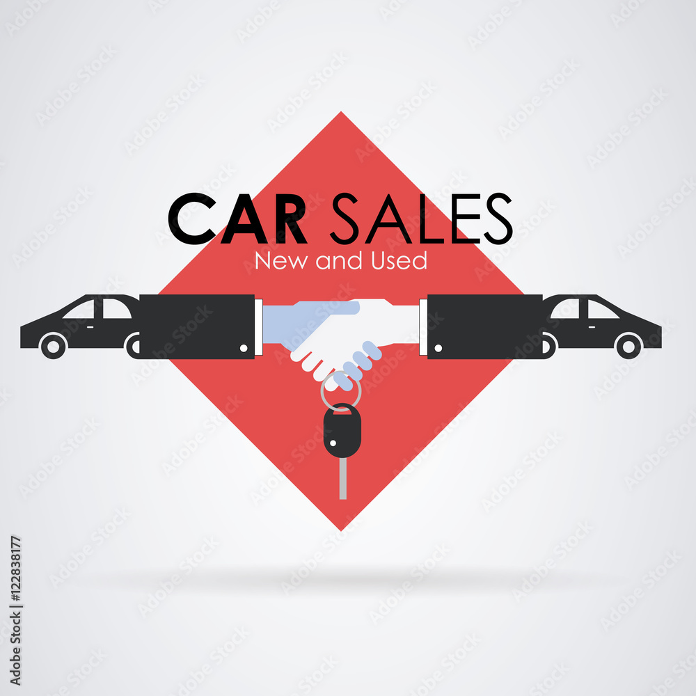 Logo Car sale Stock Vector | Adobe Stock
