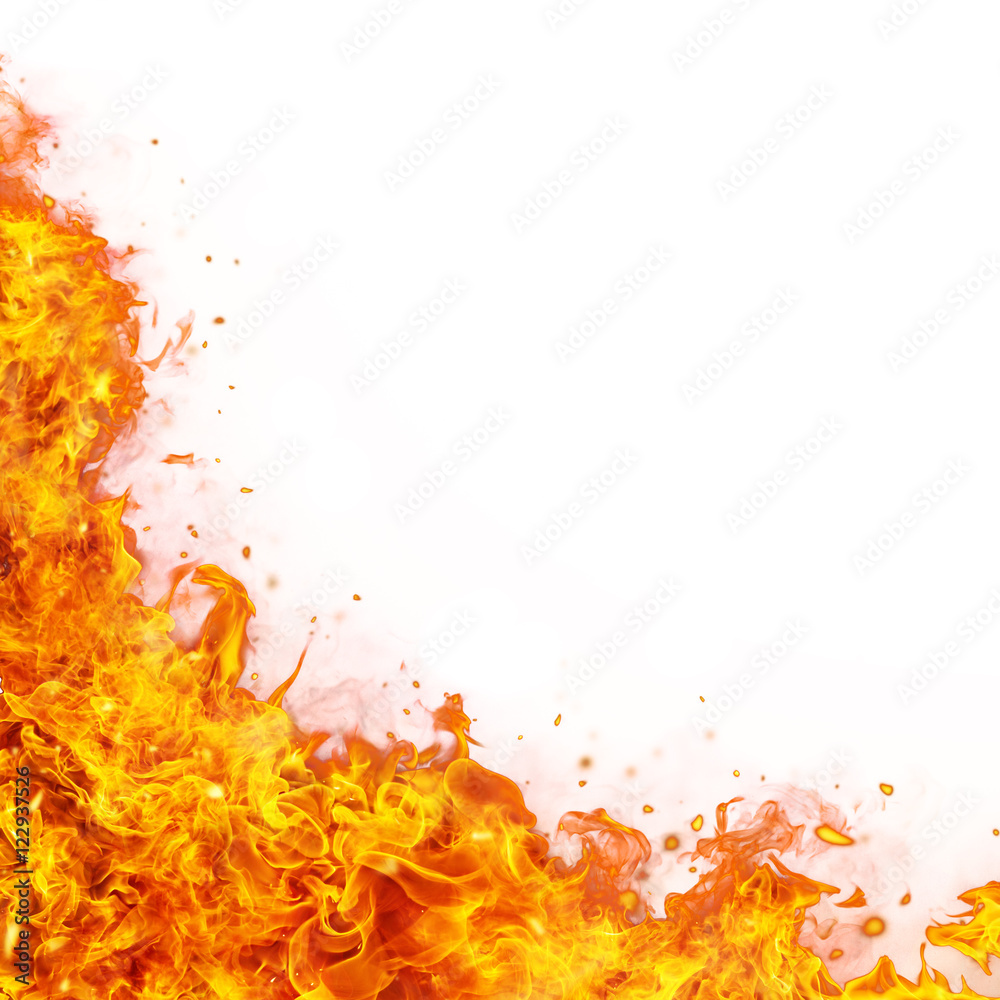 Abstract fire flames background Stock Photo | Adobe Stock