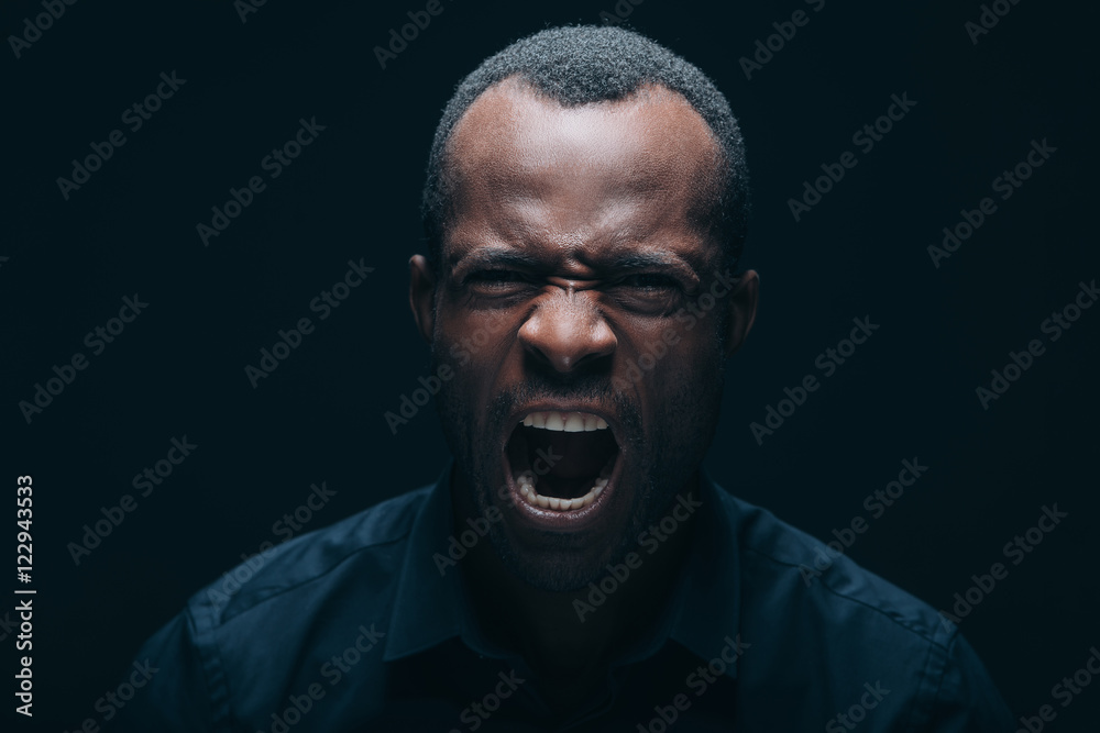 Feeling so angry! Stock Photo | Adobe Stock