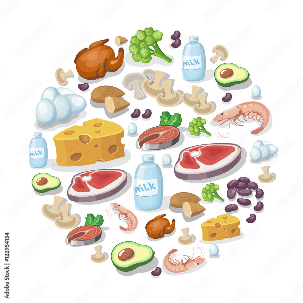 Protein Food Group Clip Art