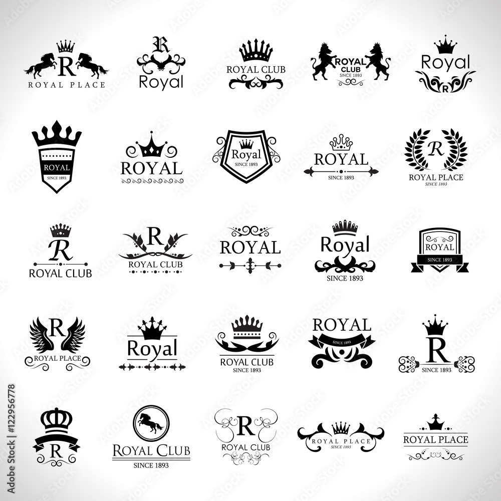 Royal Logo Design Vector