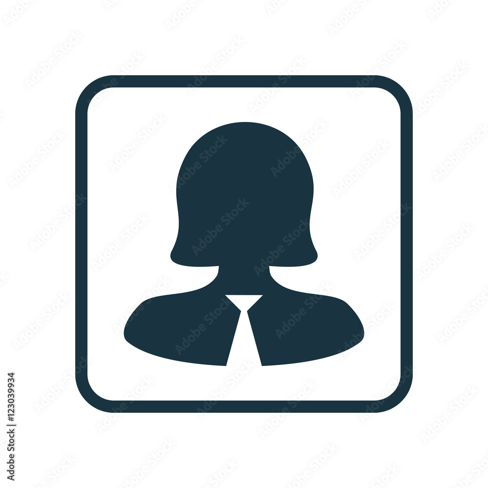 Female Staff Icon