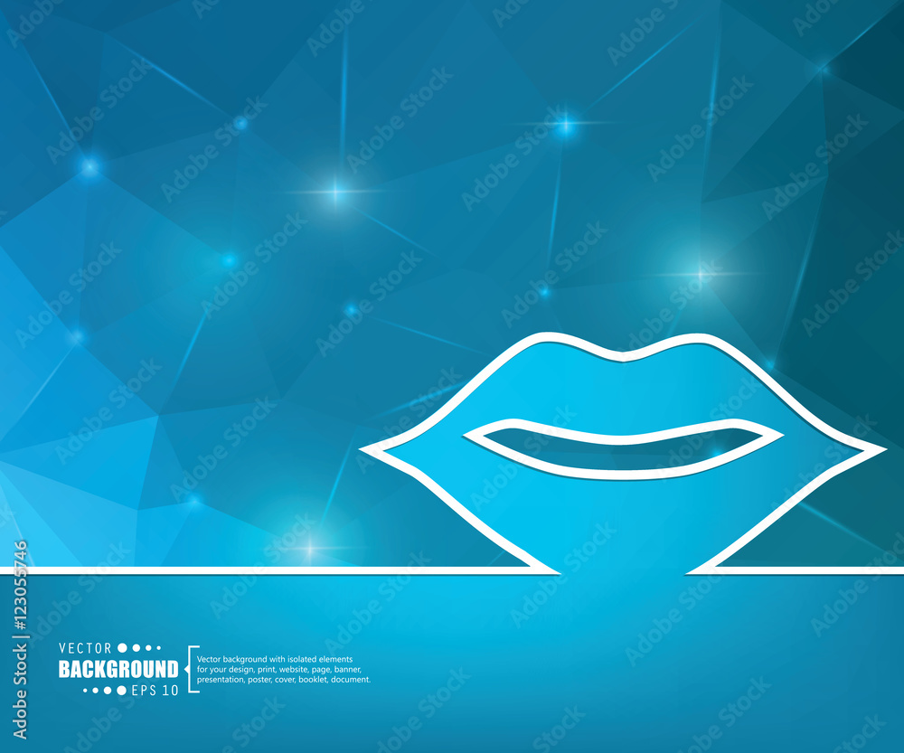 Abstract Creative concept vector background for Web and Mobile ...