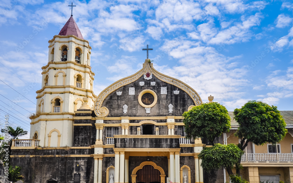 Old Church, Church of Quingua - Plaridel, Bulacan, Philippines Stock ...