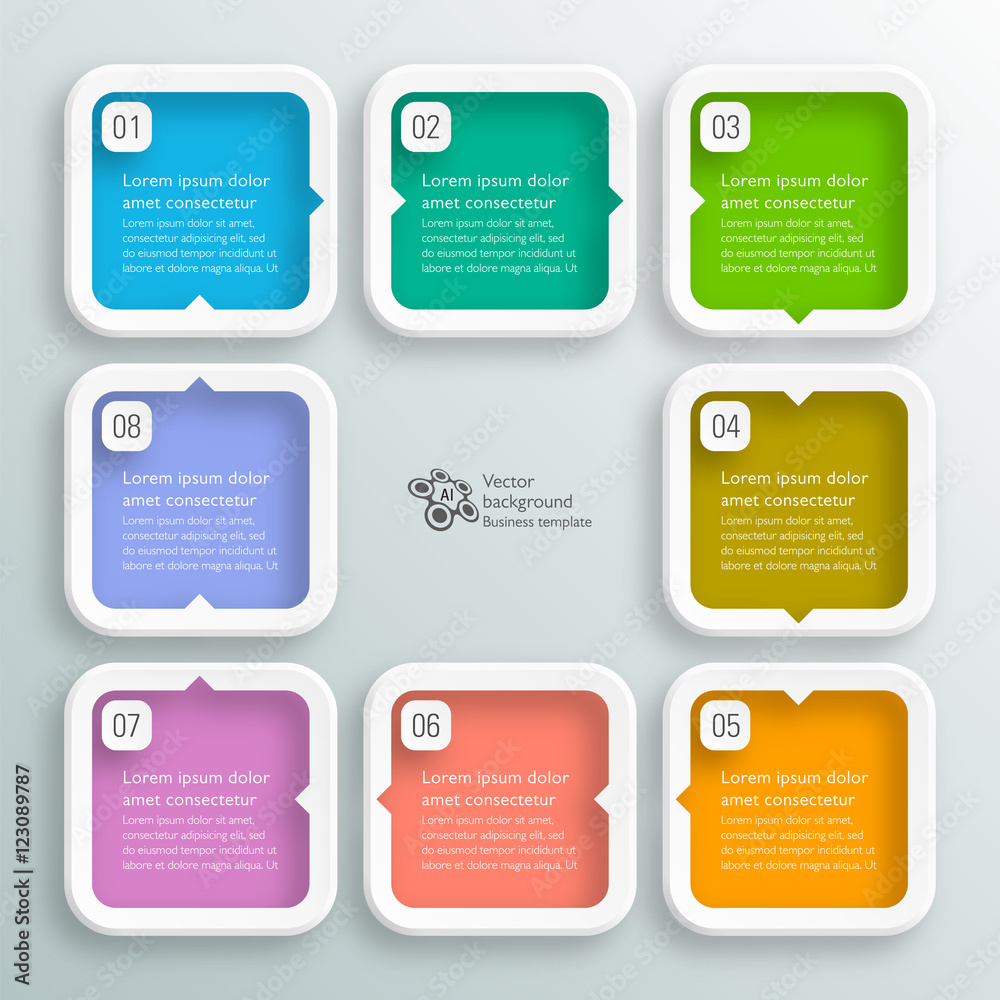 8 Squircle Arrow Frame #Vector Graphic Stock Vector | Adobe Stock