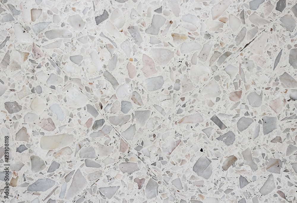 stone wall texture,Terrazzo Floor, Small stone white cement Stock Photo ...