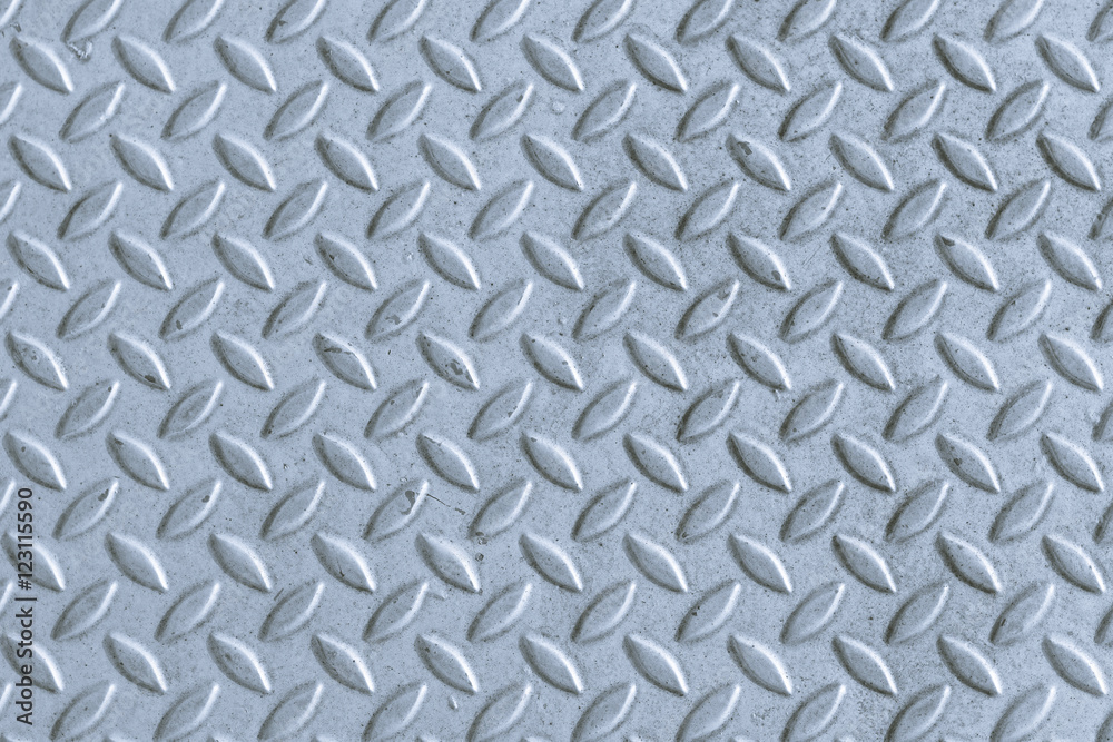 Industrial shiny metal silver list with rhombus shapes, Seamless metal ...