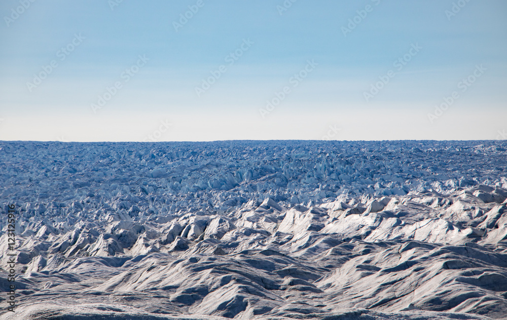 Glacier Sermeq Kujalleq in Ilulissat Greenland foto de Stock | Adobe Stock