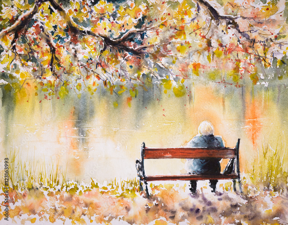 Autumn Paintings Loneliness