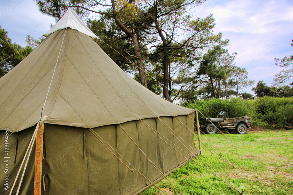 camp militaire Stock Photo | Adobe Stock