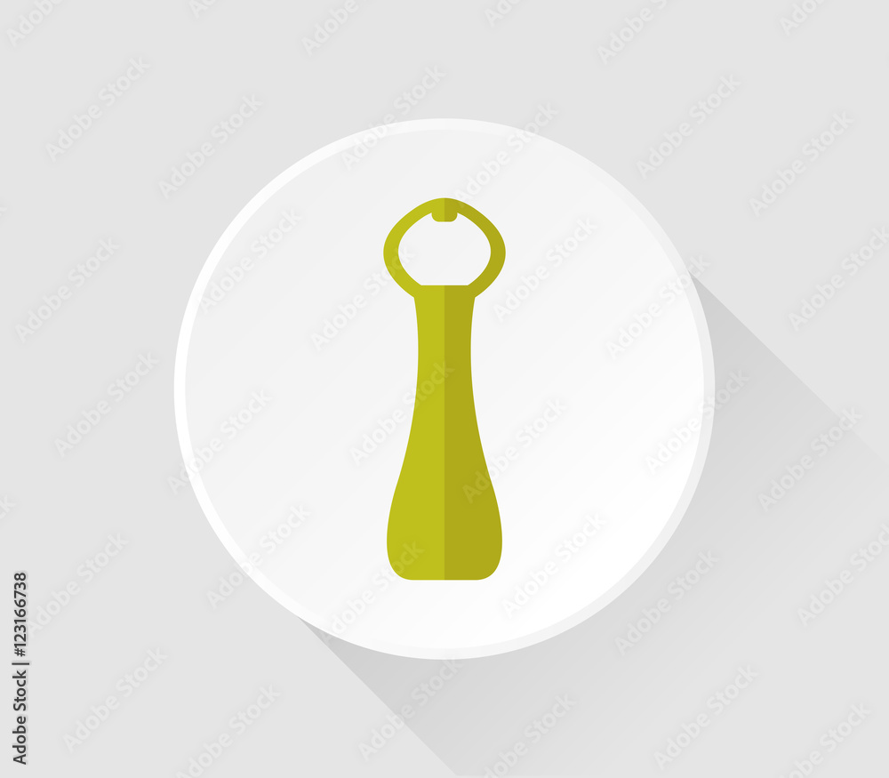 icon open caps in flat design Stock Vector | Adobe Stock