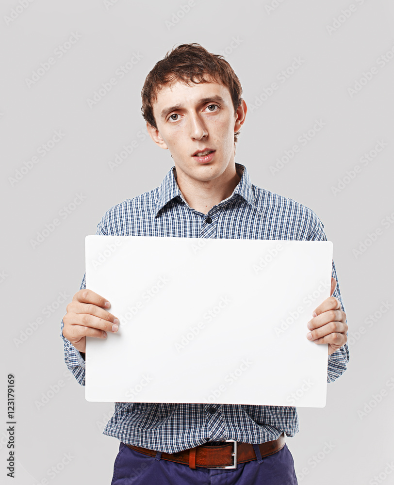 Blank Sheet Of White Paper