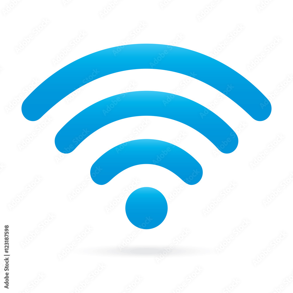 sky light blue wifi icon wireless symbol on isolated background Stock ... sky light blue wifi icon wireless symbol on isolated background Stock ...
