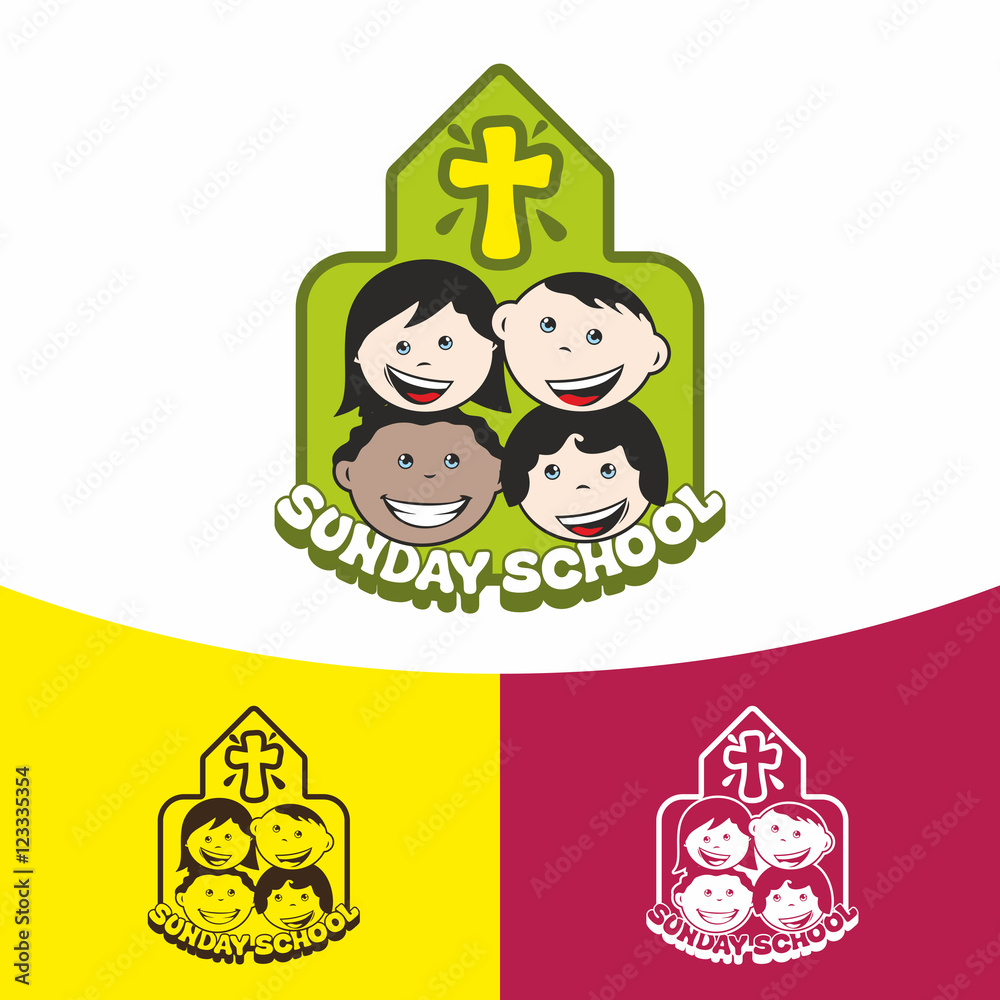 Logo Sunday school. Christian symbols. The Church of Jesus Christ ...