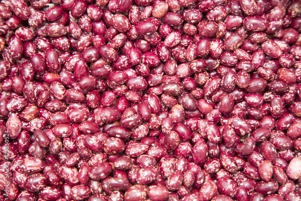 Red pinto beans as background Stock Photo | Adobe Stock