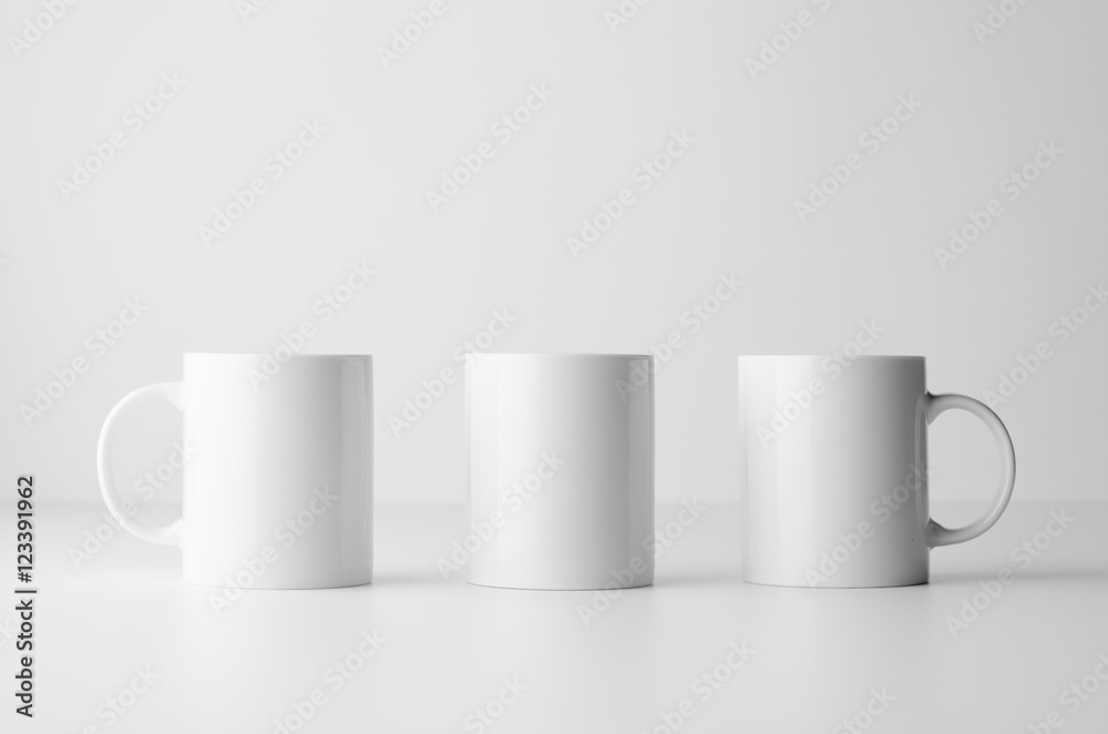 Mug Mock-Up - Three Mugs Stock Photo | Adobe Stock