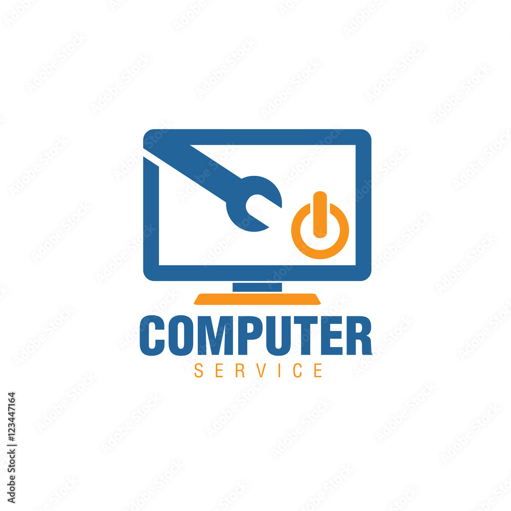 Computer Repair Logo