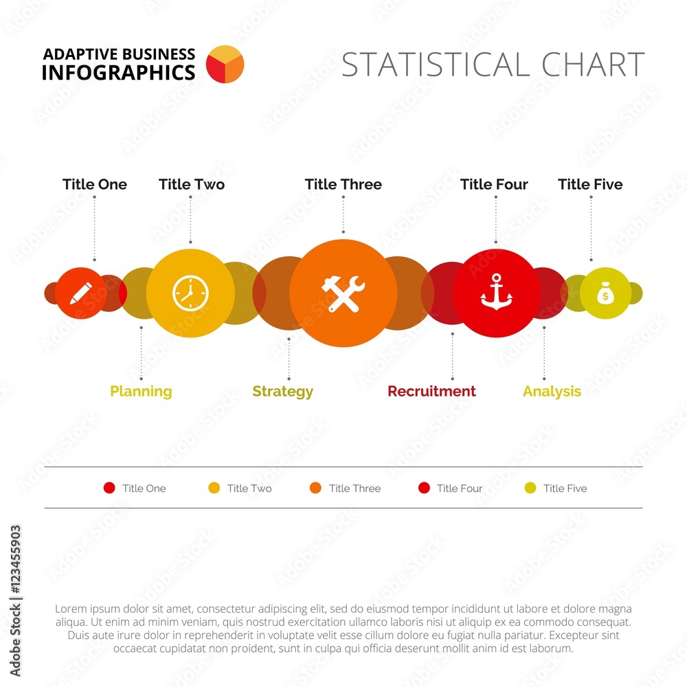 Complex Process Diagram Template Stock Vector | Adobe Stock