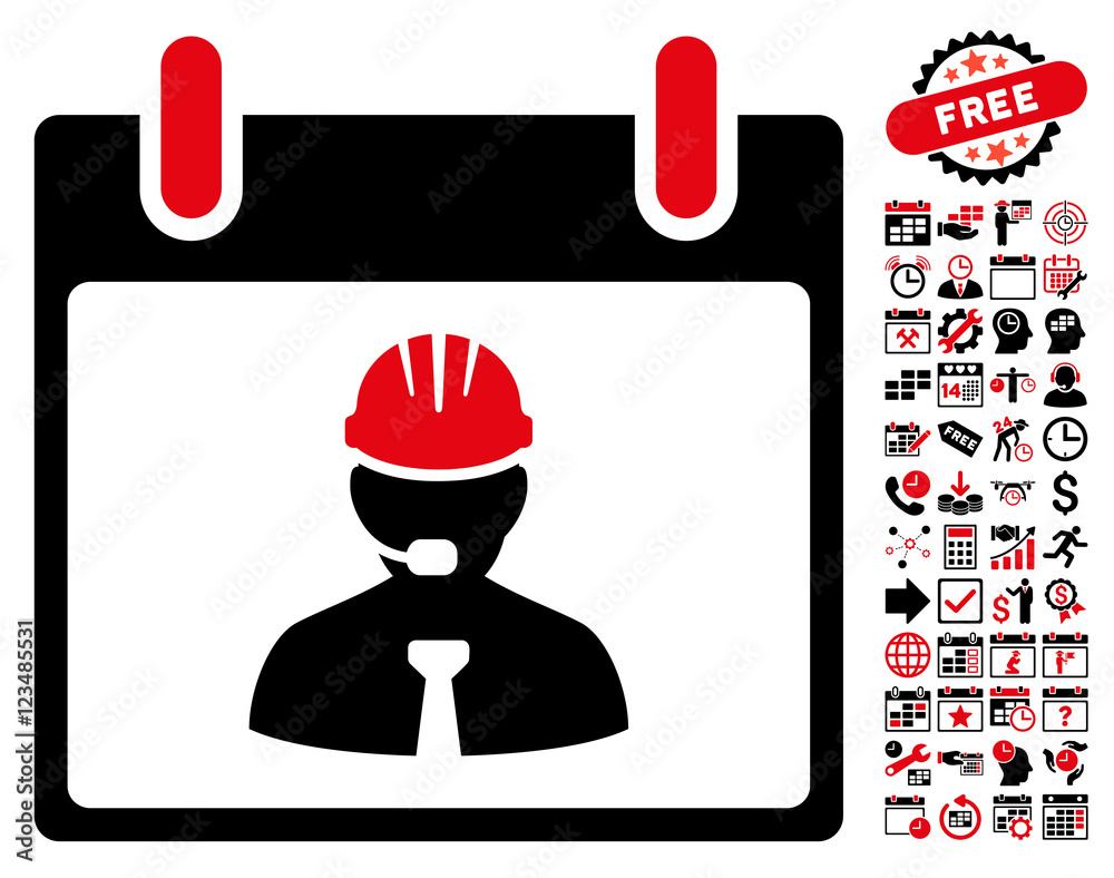 Engineer Calendar Page icon with bonus calendar and time management ...