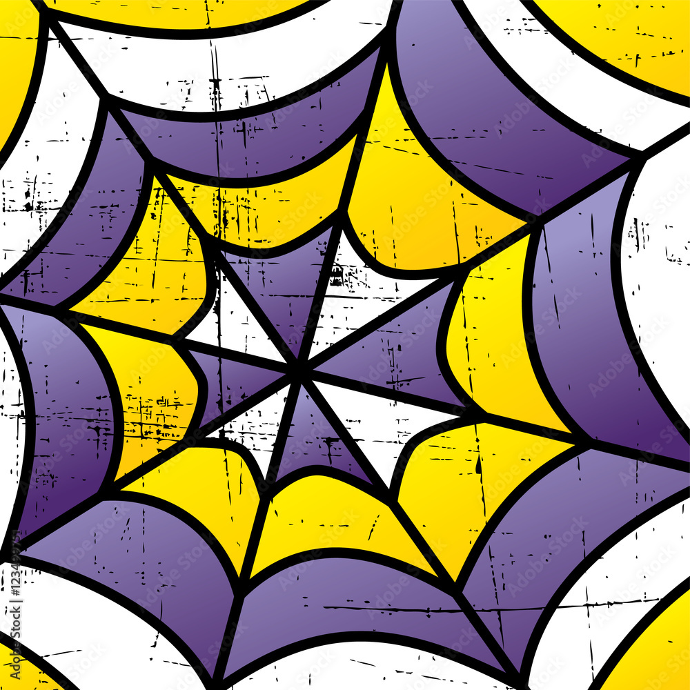 colorful spider web art Stock Vector | Adobe Stock