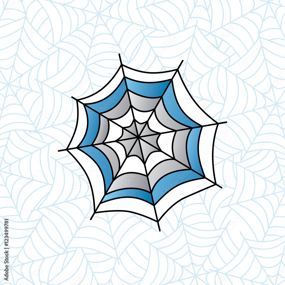 colorful spider web art Stock Vector | Adobe Stock