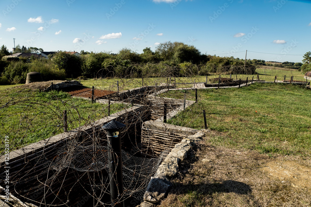 Fort Casso - Maginot - Linie Stock Photo | Adobe Stock