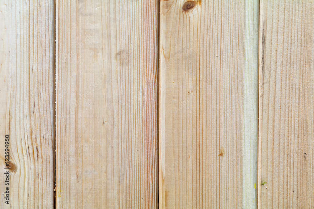Pine boards different textures fit tightly. Located across the f Stock ...
